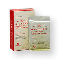 Norethindrone (Heather • [Generic for Nor-QD]) by Glenmark Online ...